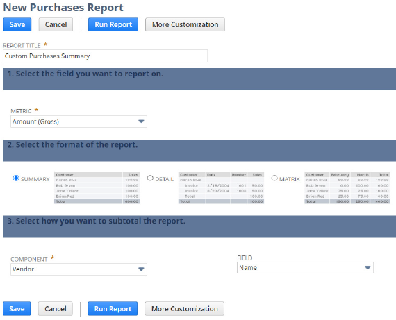 How to Build NetSuite Reports